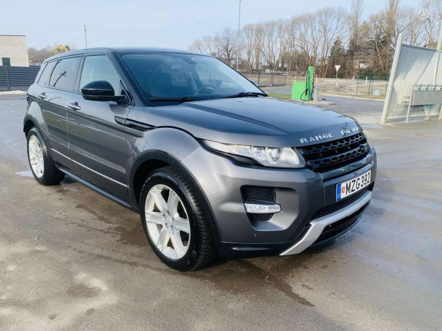 Pelēks Land Rover Range Rover Evoque 2015 Tauragė, ar dzinēja tilpumu 2.18 L un nobraukumu 152 tūkst. km par 11500 €, foto 3 vietnē AUTOMOTO.COM.LV