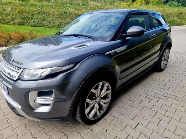 Pelēks Land Rover Range Rover Evoque 2015 Viļņa, ar dzinēja tilpumu 2.18 L un nobraukumu 217 tūkst. km par 8500 €, foto 10 vietnē AUTOMOTO.COM.LV