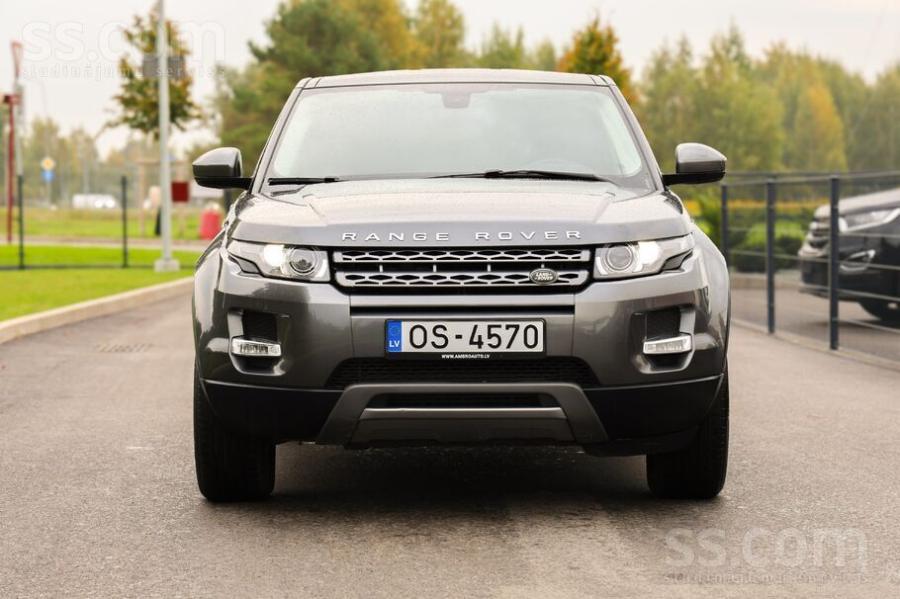 Grey Land Rover Range Rover Evoque 2015 in Jelgava, with an engine capacity of 2.20 L and mileage of 124 thousand km for 10990 €, photo 3 on AUTOMOTO.COM.LV