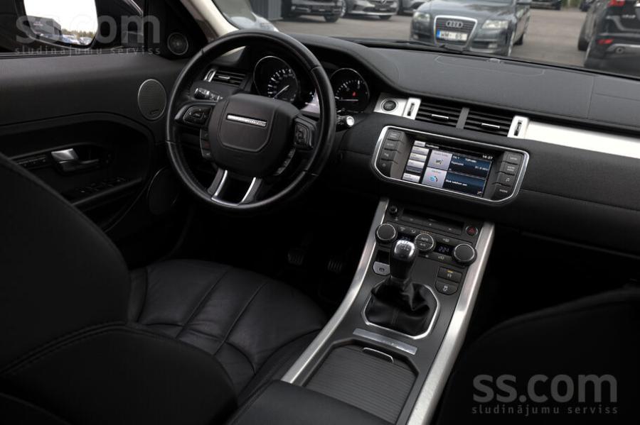 Grey Land Rover Range Rover Evoque 2015 in Jelgava, with an engine capacity of 2.20 L and mileage of 124 thousand km for 10990 €, photo 12 on AUTOMOTO.COM.LV