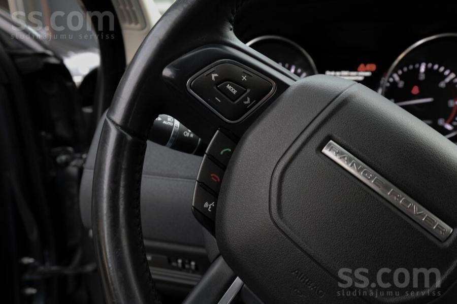 Grey Land Rover Range Rover Evoque 2015 in Jelgava, with an engine capacity of 2.20 L and mileage of 124 thousand km for 10990 €, photo 19 on AUTOMOTO.COM.LV