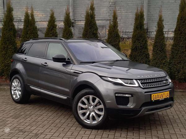Pelēks Land Rover Range Rover Evoque 2016 Šauļi, ar dzinēja tilpumu 2.00 L un nobraukumu 179 tūkst. km par 12300 €, foto 1 vietnē AUTOMOTO.COM.LV
