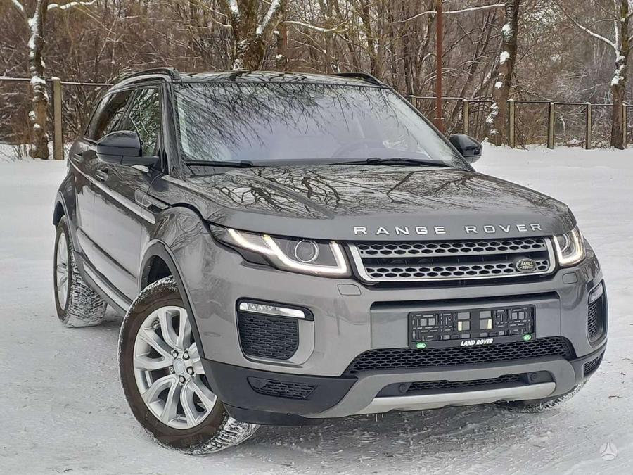 Grey Land Rover Range Rover Evoque 2016 in Siauliai, with an engine capacity of 2.00 L and mileage of 179 thousand km for 12250 €, photo 1 on AUTOMOTO.COM.LV