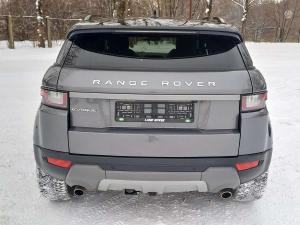 Grey Land Rover Range Rover Evoque 2016 in Siauliai, with an engine capacity of 2.00 L and mileage of 179 thousand km for 12250 €, photo 10 on AUTOMOTO.COM.LV