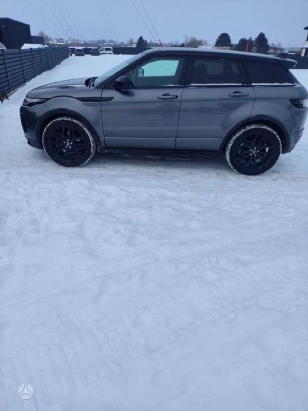 Pelēks Land Rover Range Rover Evoque 2016 Tauragė, ar dzinēja tilpumu 2.00 L un nobraukumu 137 tūkst. km par 11900 €, foto 7 vietnē AUTOMOTO.COM.LV