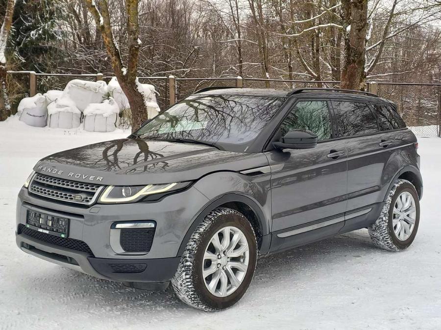 Grey Land Rover Range Rover Evoque 2016 in Siauliai, with an engine capacity of 2.00 L and mileage of 179 thousand km for 12250 €, photo 5 on AUTOMOTO.COM.LV