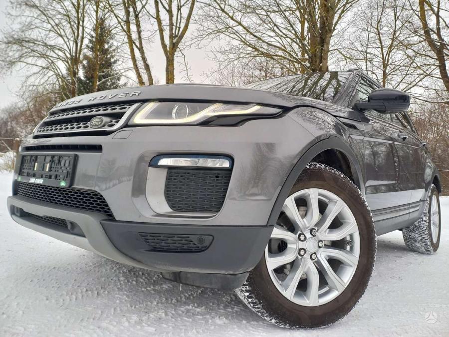 Grey Land Rover Range Rover Evoque 2016 in Siauliai, with an engine capacity of 2.00 L and mileage of 179 thousand km for 12250 €, photo 8 on AUTOMOTO.COM.LV