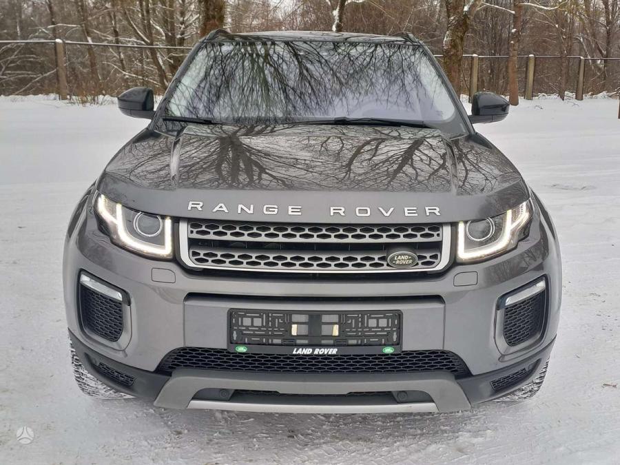Grey Land Rover Range Rover Evoque 2016 in Siauliai, with an engine capacity of 2.00 L and mileage of 179 thousand km for 12250 €, photo 9 on AUTOMOTO.COM.LV