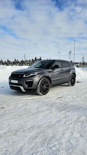 Pelēks Land Rover Range Rover Evoque 2016 Šauļi, ar dzinēja tilpumu 2.00 L un nobraukumu 185 tūkst. km par 11600 €, foto  vietnē AUTOMOTO.COM.LV