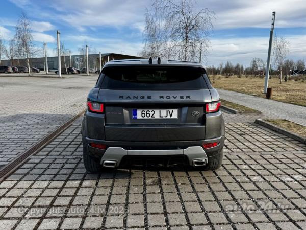 Grey Land Rover Range Rover Evoque 2016 in Tartu, with an engine capacity of 2.00 L and mileage of 237 thousand km for 15990 €, photo 7 on AUTOMOTO.COM.LV