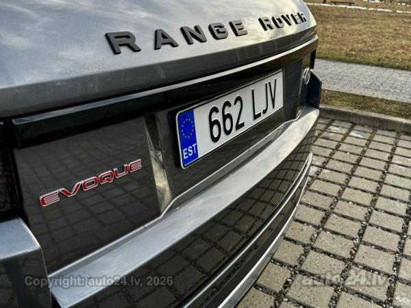 Grey Land Rover Range Rover Evoque 2016 in Tartu, with an engine capacity of 2.00 L and mileage of 237 thousand km for 15990 €, photo 11 on AUTOMOTO.COM.LV