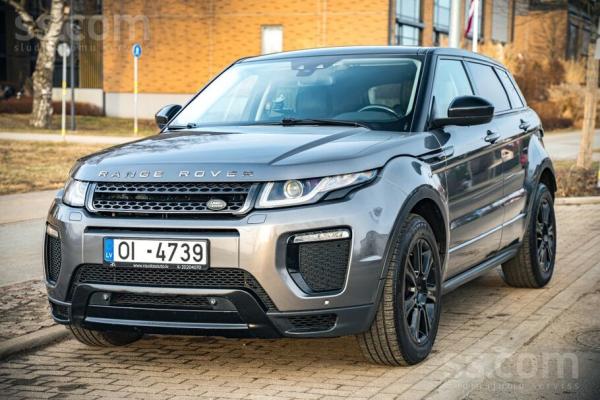 Grey Land Rover Range Rover Evoque 2016 in Riga, with an engine capacity of 2.00 L and mileage of 0 thousand km for 13990 €, photo 1 on AUTOMOTO.COM.LV