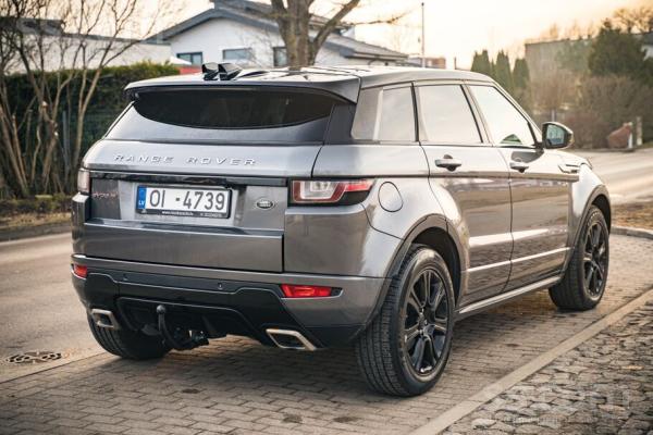 Grey Land Rover Range Rover Evoque 2016 in Riga, with an engine capacity of 2.00 L and mileage of 0 thousand km for 13990 €, photo 4 on AUTOMOTO.COM.LV