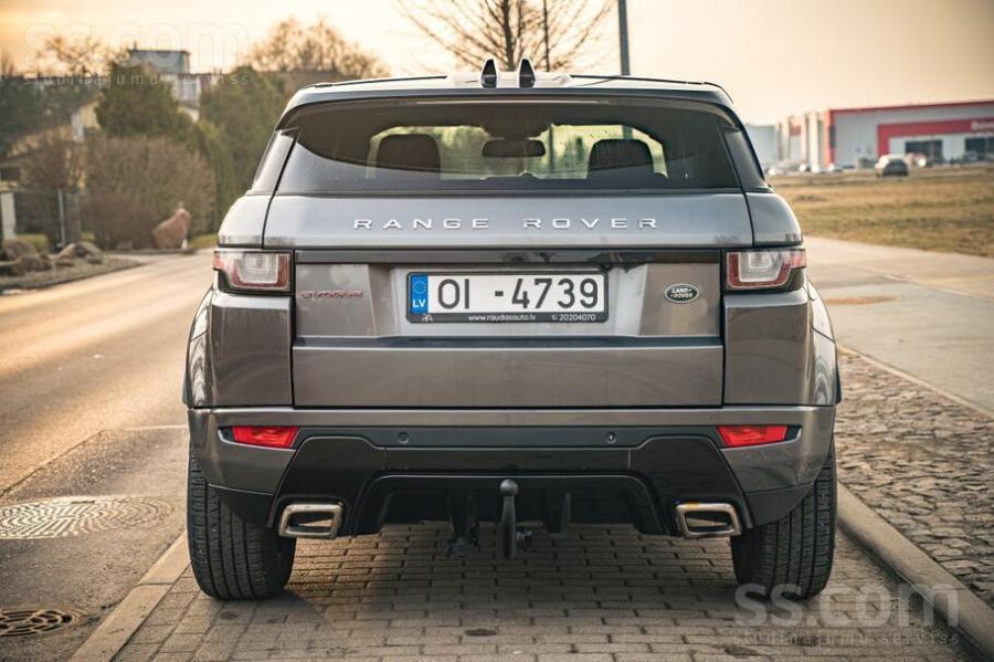 Pelēks Land Rover Range Rover Evoque 2016 Rīga, ar dzinēja tilpumu 2.00 L un nobraukumu 0 tūkst. km par 13990 €, foto 6 vietnē AUTOMOTO.COM.LV