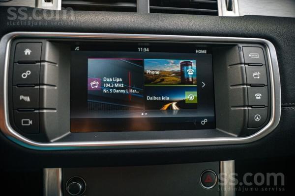Grey Land Rover Range Rover Evoque 2016 in Riga, with an engine capacity of 2.00 L and mileage of 0 thousand km for 13990 €, photo 10 on AUTOMOTO.COM.LV