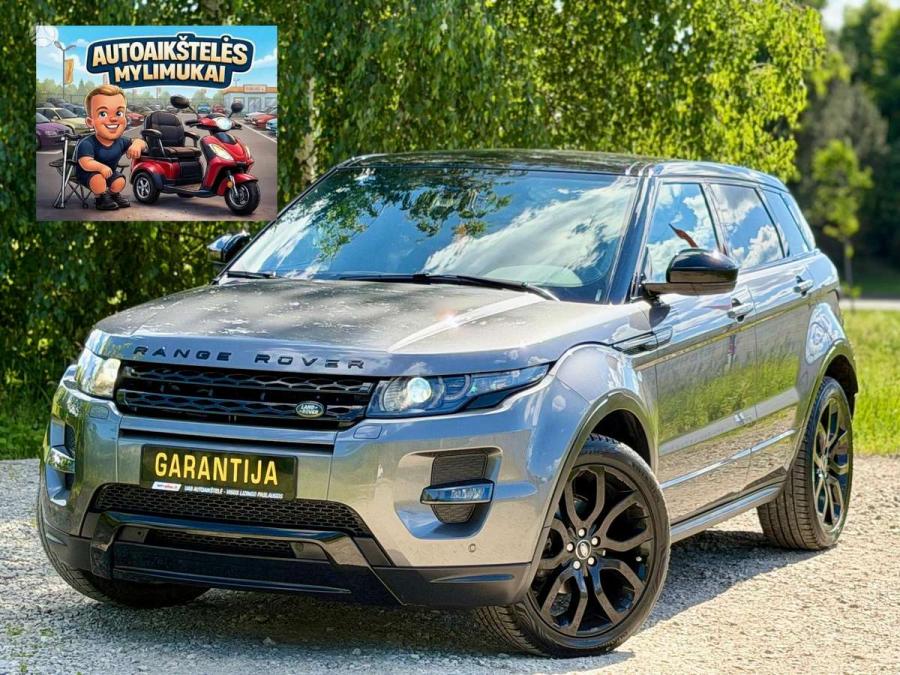 Grey Land Rover Range Rover Evoque 2016 in Siauliai, with an engine capacity of 2.18 L and mileage of 289 thousand km for 15550 €, photo 3 on AUTOMOTO.COM.LV