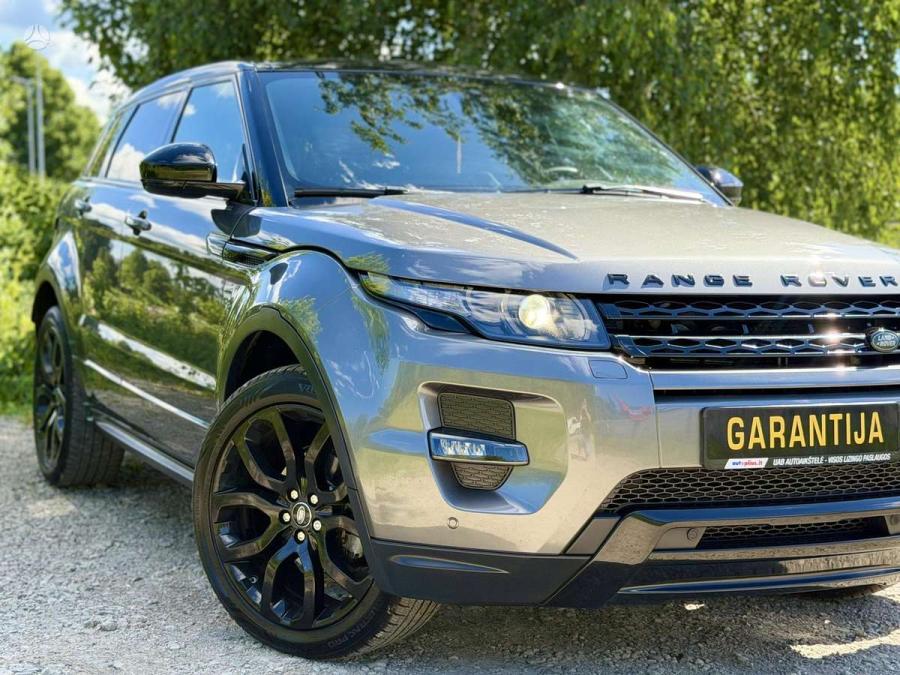 Grey Land Rover Range Rover Evoque 2016 in Siauliai, with an engine capacity of 2.18 L and mileage of 289 thousand km for 15550 €, photo 16 on AUTOMOTO.COM.LV