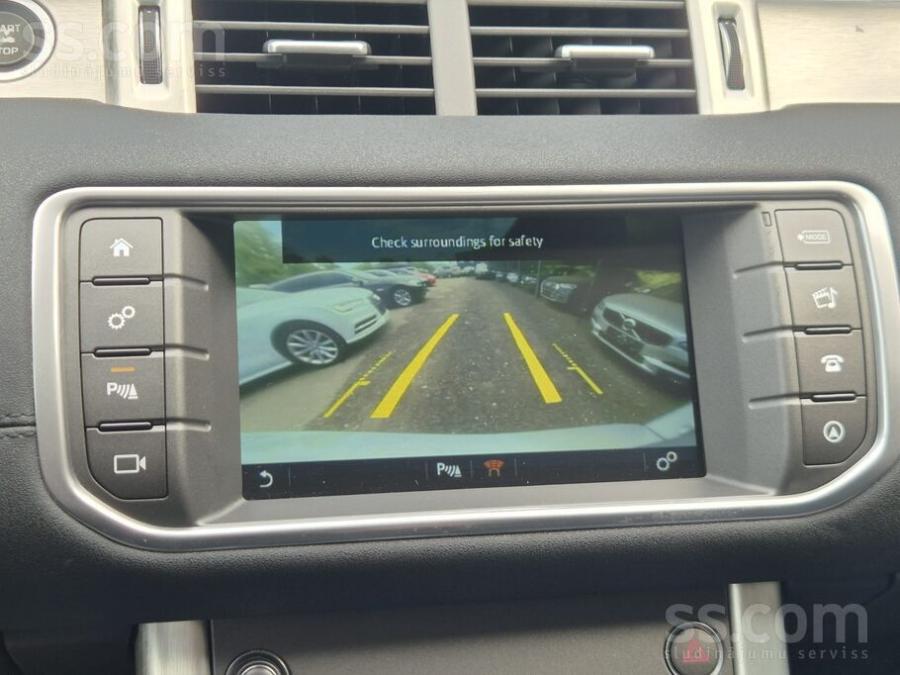 Grey Land Rover Range Rover Evoque 2016 in Riga, with an engine capacity of 2.00 L and mileage of 188 thousand km for 12490 €, photo 21 on AUTOMOTO.COM.LV