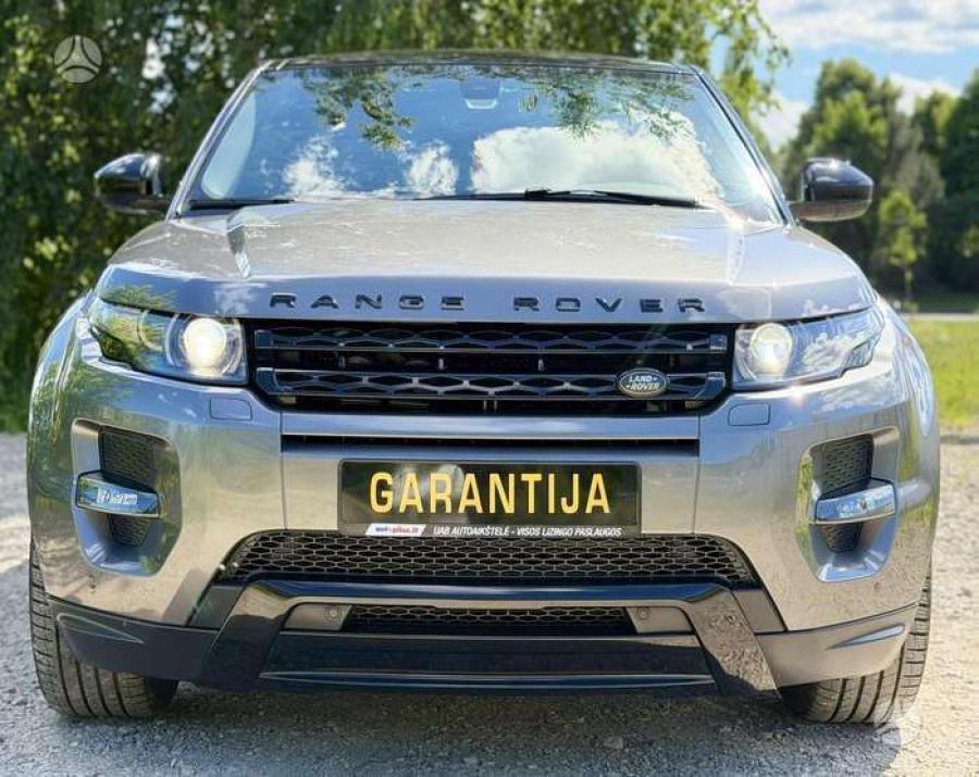 Grey Land Rover Range Rover Evoque 2016 in Siauliai, with an engine capacity of 2.18 L and mileage of 289 thousand km for 15550 €, photo 6 on AUTOMOTO.COM.LV