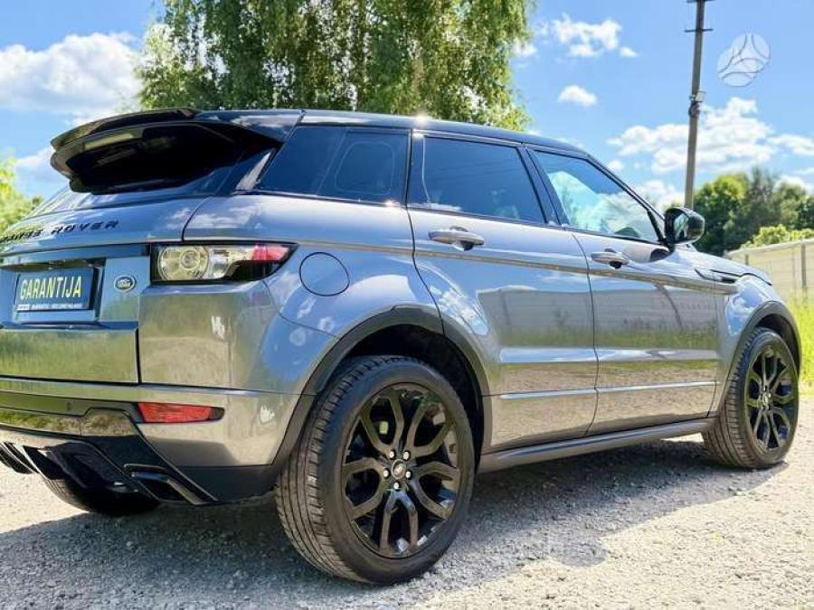 Grey Land Rover Range Rover Evoque 2016 in Siauliai, with an engine capacity of 2.18 L and mileage of 289 thousand km for 15550 €, photo 9 on AUTOMOTO.COM.LV