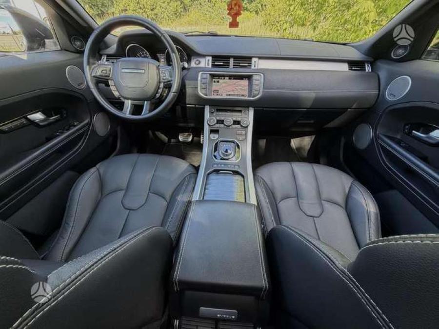 Grey Land Rover Range Rover Evoque 2016 in Siauliai, with an engine capacity of 2.18 L and mileage of 289 thousand km for 15550 €, photo 23 on AUTOMOTO.COM.LV