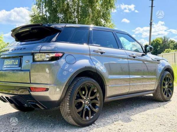Pelēks Land Rover Range Rover Evoque 2016 Šauļi, ar dzinēja tilpumu 2.18 L un nobraukumu 289 tūkst. km par 15550 €, foto 8 vietnē AUTOMOTO.COM.LV