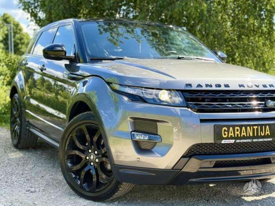 Grey Land Rover Range Rover Evoque 2016 in Siauliai, with an engine capacity of 2.18 L and mileage of 289 thousand km for 15550 €, photo 16 on AUTOMOTO.COM.LV