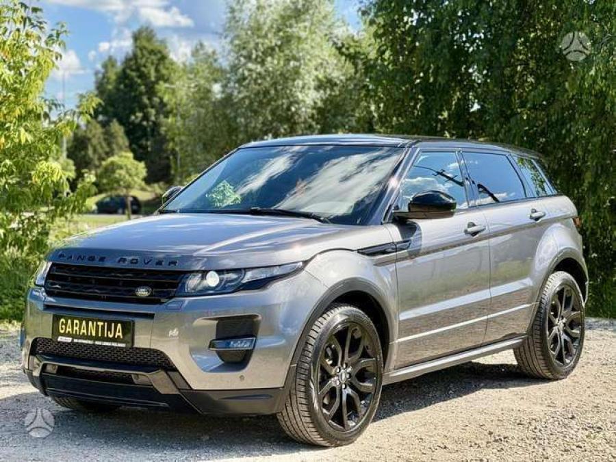 Grey Land Rover Range Rover Evoque 2016 in Siauliai, with an engine capacity of 2.18 L and mileage of 289 thousand km for 15550 €, photo 20 on AUTOMOTO.COM.LV
