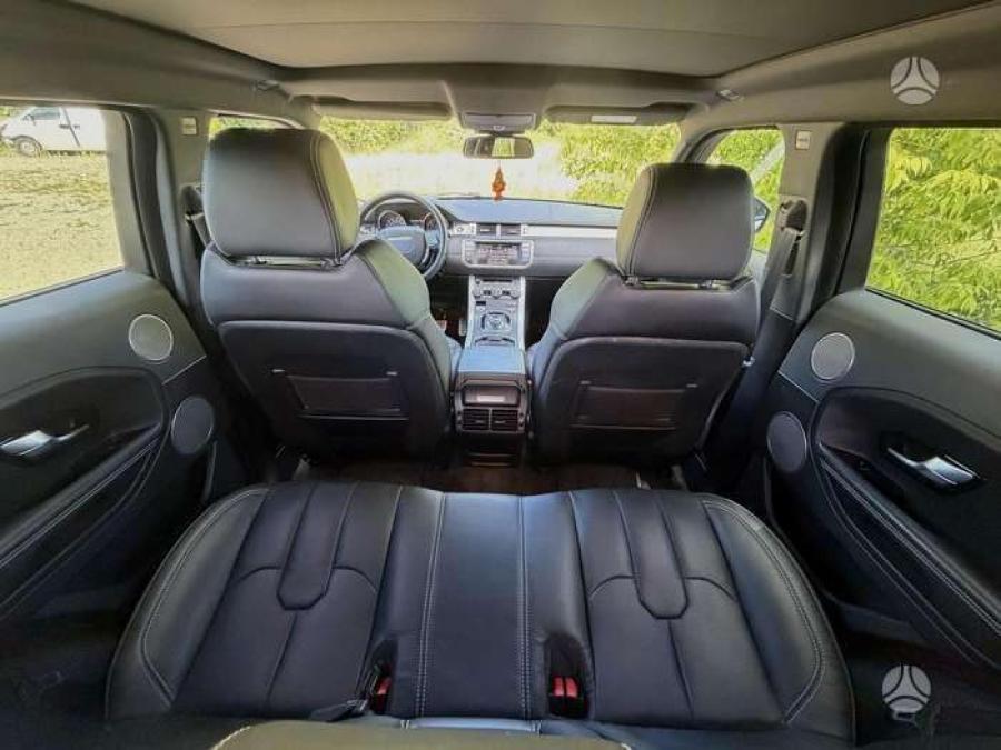 Grey Land Rover Range Rover Evoque 2016 in Siauliai, with an engine capacity of 2.18 L and mileage of 289 thousand km for 15550 €, photo 30 on AUTOMOTO.COM.LV