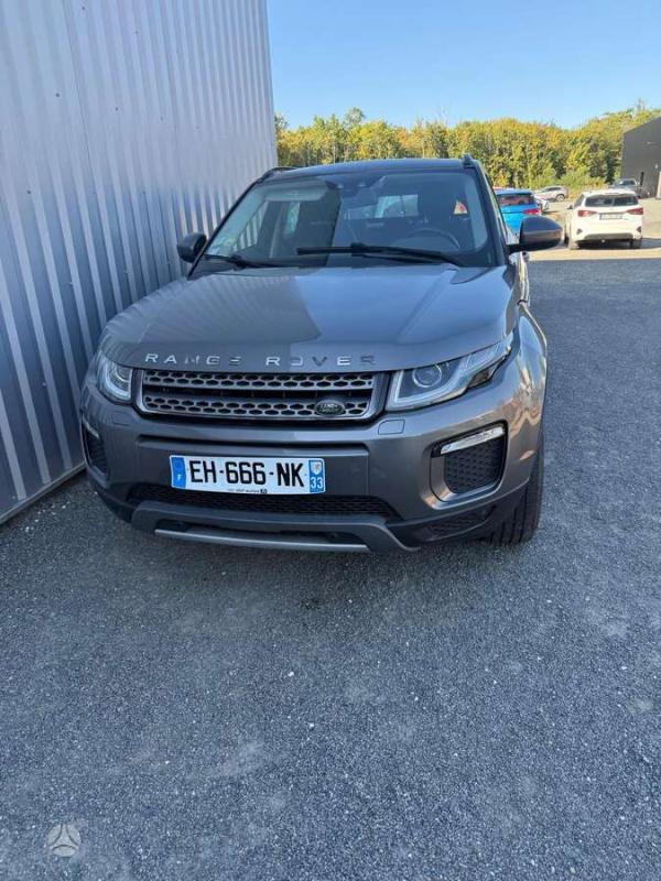 Pelēks Land Rover Range Rover Evoque 2016 Panevēža, ar dzinēja tilpumu 2.00 L un nobraukumu 159 tūkst. km par 4800 €, foto 1 vietnē AUTOMOTO.COM.LV