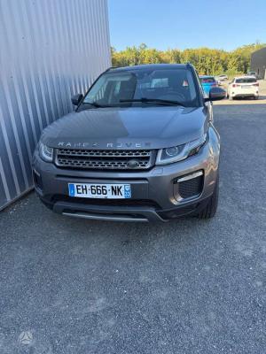 Pelēks Land Rover Range Rover Evoque 2016 Panevēža, ar dzinēja tilpumu 2.00 L un nobraukumu 159 tūkst. km par 4800 €, foto  vietnē AUTOMOTO.COM.LV
