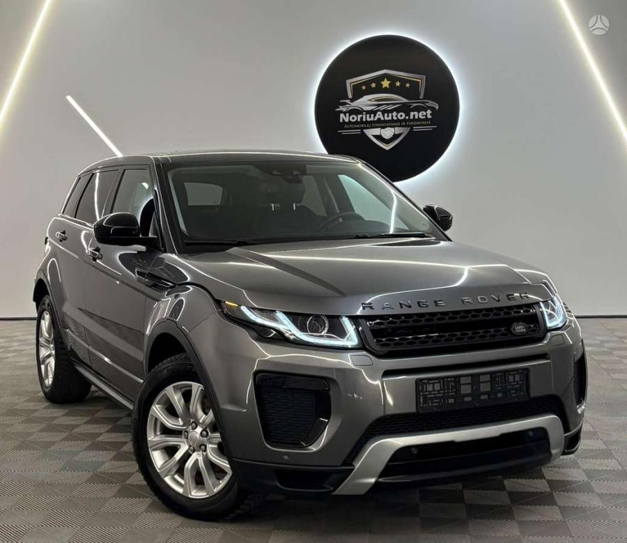 Grey Land Rover Range Rover Evoque 2016 in Marijampole, with an engine capacity of 2.00 L and mileage of 224 thousand km for 12450 €, photo 1 on AUTOMOTO.COM.LV