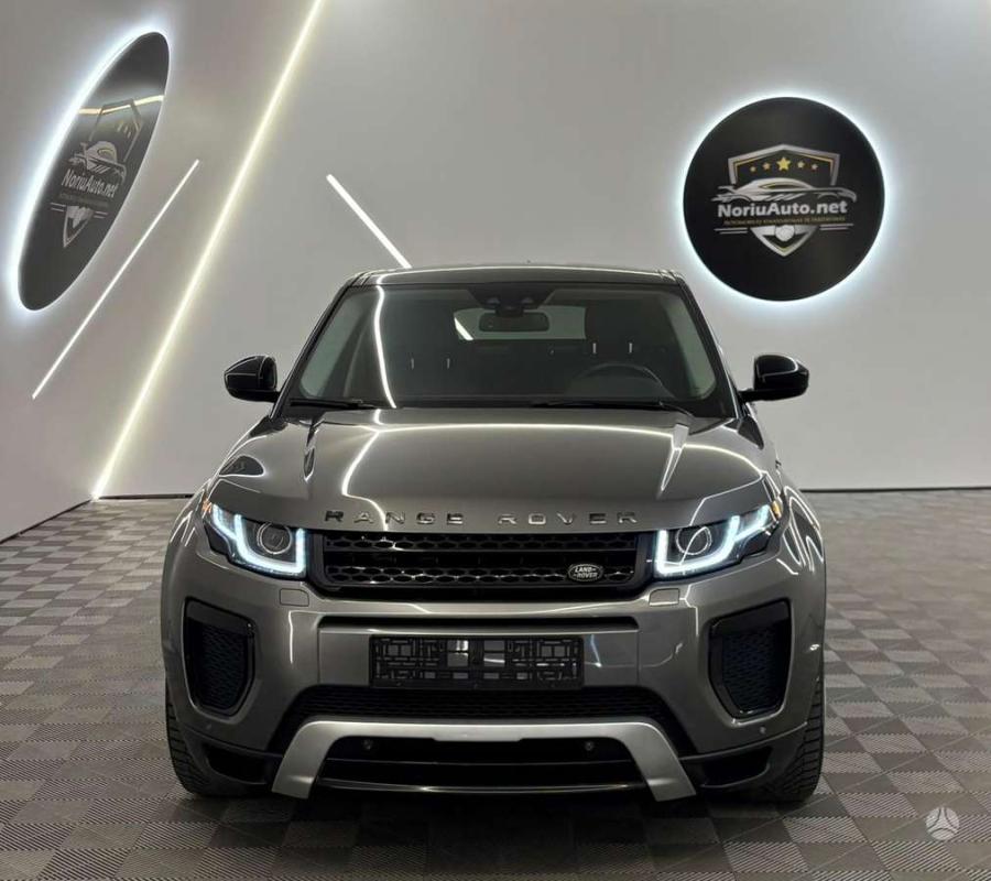 Grey Land Rover Range Rover Evoque 2016 in Marijampole, with an engine capacity of 2.00 L and mileage of 224 thousand km for 12450 €, photo 15 on AUTOMOTO.COM.LV