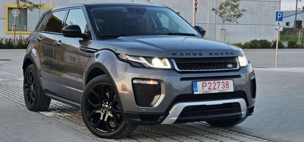 Grey Land Rover Range Rover Evoque 2016 in Klaipeda, with an engine capacity of 2.00 L and mileage of 122 thousand km for 12400 €, photo 2 on AUTOMOTO.COM.LV