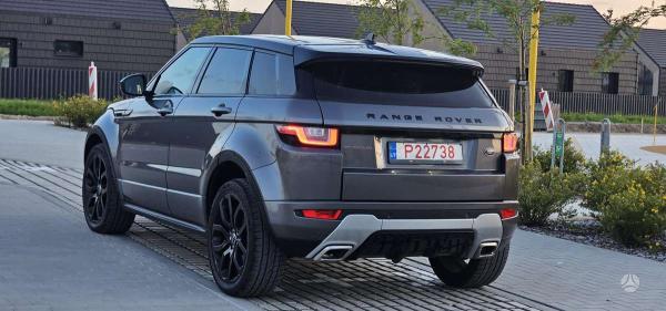 Grey Land Rover Range Rover Evoque 2016 in Klaipeda, with an engine capacity of 2.00 L and mileage of 122 thousand km for 12400 €, photo 6 on AUTOMOTO.COM.LV