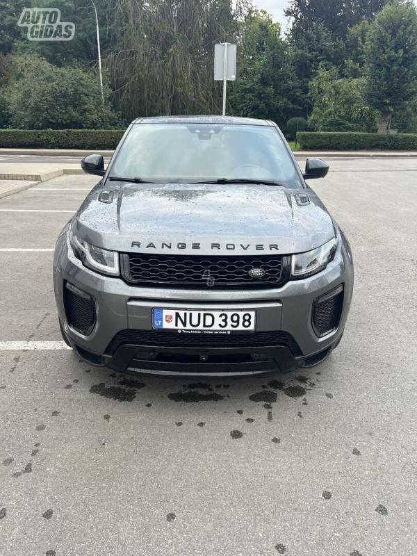 Grey Land Rover Range Rover Evoque 2016 in Siauliai, with an engine capacity of 2.00 L and mileage of 185 thousand km for 14000 €, photo 8 on AUTOMOTO.COM.LV