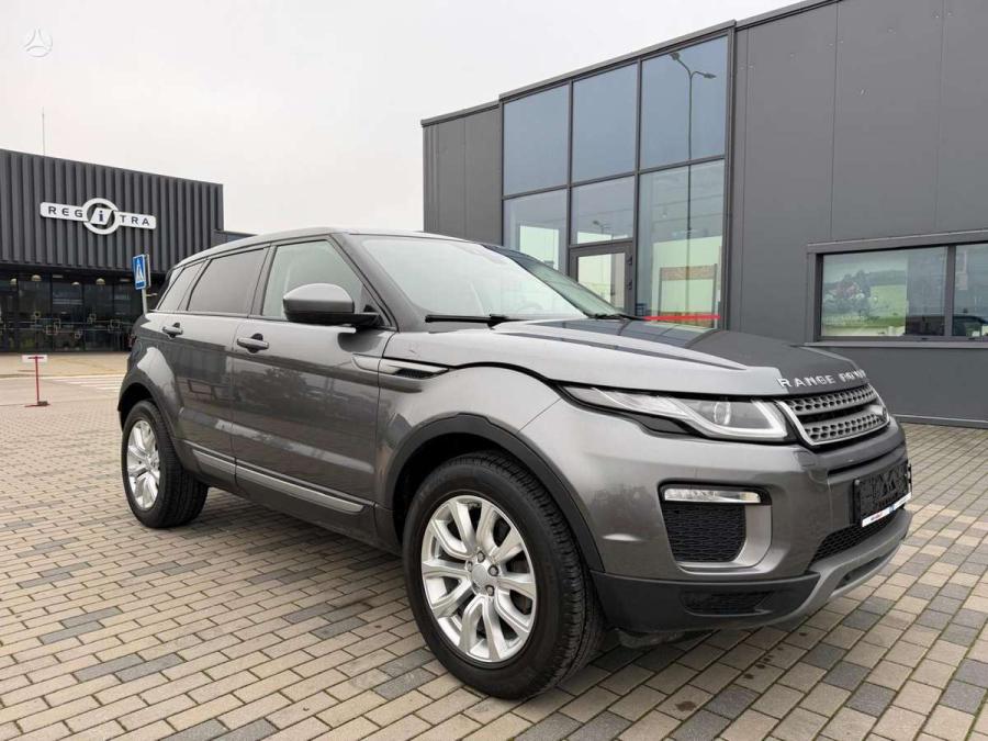 Grey Land Rover Range Rover Evoque 2016 in Siauliai, with an engine capacity of 2.00 L and mileage of 159 thousand km for 10800 €, photo 9 on AUTOMOTO.COM.LV