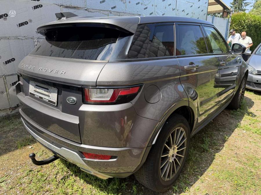 Grey Land Rover Range Rover Evoque 2016 in Utena, with an engine capacity of 2.00 L and mileage of 205 thousand km for 5900 €, photo 7 on AUTOMOTO.COM.LV