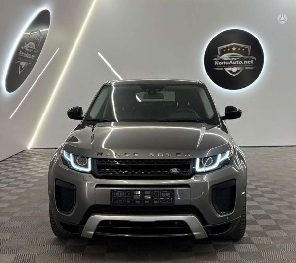 Land Rover Range Rover Evoque 2016 in Marijampole on AUTOMOTO.COM.LV Grey Land Rover Range Rover Evoque 2016 in Marijampole, with an engine capacity of 2.00 L and mileage of 224 thousand km for 11950 €, photo 8 on AUTOMOTO.COM.LV