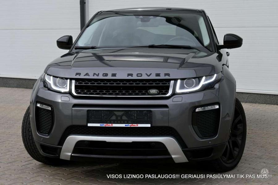 Grey Land Rover Range Rover Evoque 2016 in Kretinga, with an engine capacity of 2.00 L and mileage of 122 thousand km for 11999 €, photo 3 on AUTOMOTO.COM.LV