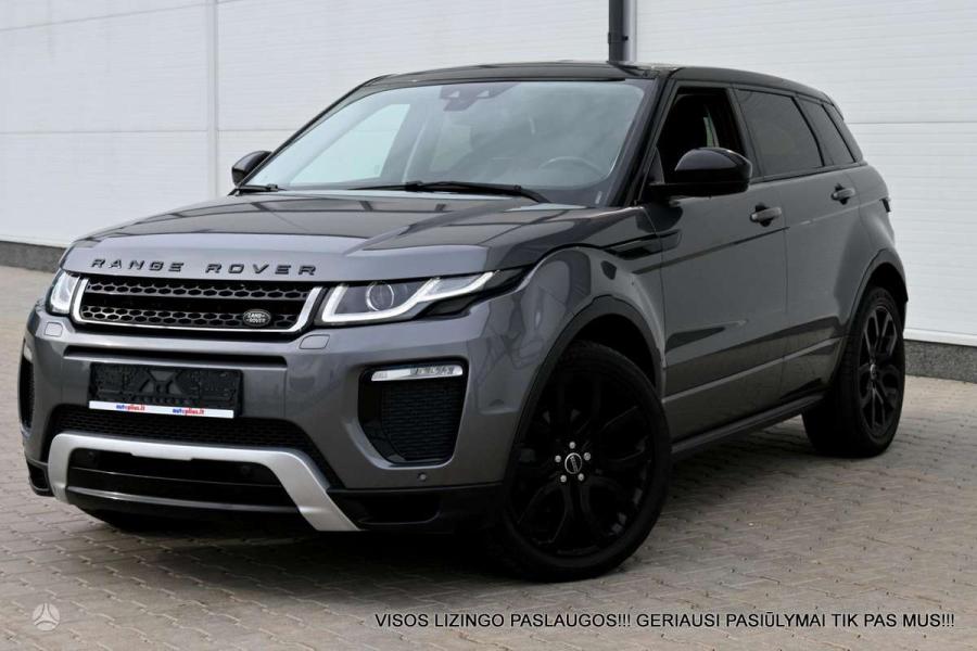 Grey Land Rover Range Rover Evoque 2016 in Kretinga, with an engine capacity of 2.00 L and mileage of 122 thousand km for 11999 €, photo 4 on AUTOMOTO.COM.LV
