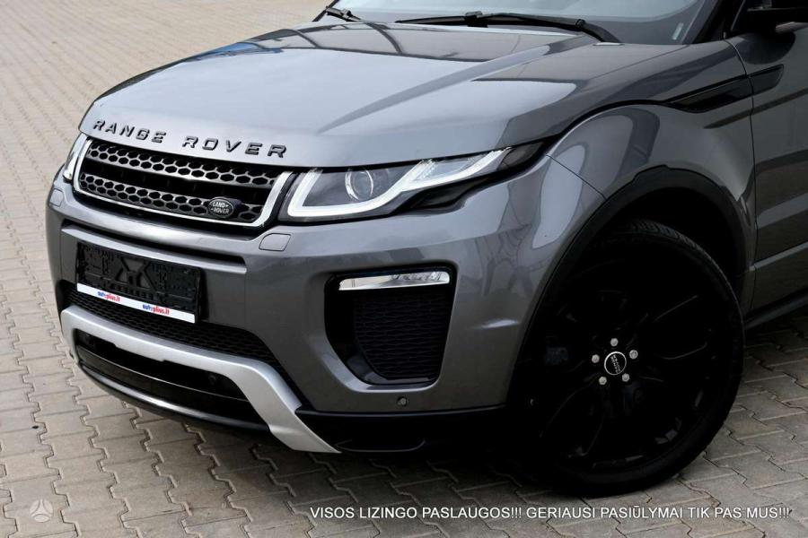Grey Land Rover Range Rover Evoque 2016 in Kretinga, with an engine capacity of 2.00 L and mileage of 122 thousand km for 11999 €, photo 5 on AUTOMOTO.COM.LV