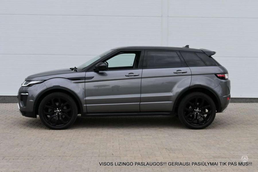 Grey Land Rover Range Rover Evoque 2016 in Kretinga, with an engine capacity of 2.00 L and mileage of 122 thousand km for 11999 €, photo 14 on AUTOMOTO.COM.LV