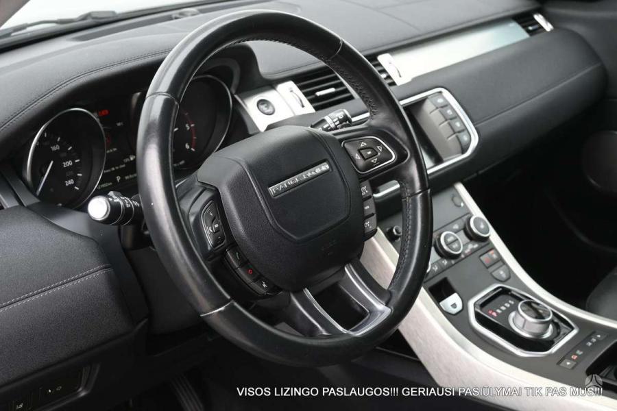 Grey Land Rover Range Rover Evoque 2016 in Kretinga, with an engine capacity of 2.00 L and mileage of 122 thousand km for 11999 €, photo 23 on AUTOMOTO.COM.LV