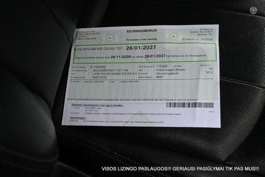 Grey Land Rover Range Rover Evoque 2016 in Kretinga, with an engine capacity of 2.00 L and mileage of 122 thousand km for 11999 €, photo 30 on AUTOMOTO.COM.LV