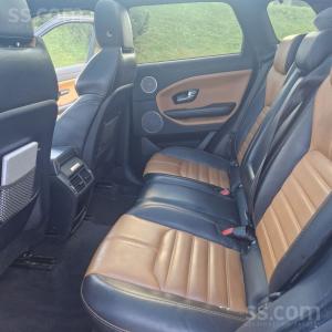 Grey Land Rover Range Rover Evoque 2016 in Rezekne, with an engine capacity of 2.00 L and mileage of 155 thousand km for 13400 €, photo 5 on AUTOMOTO.COM.LV