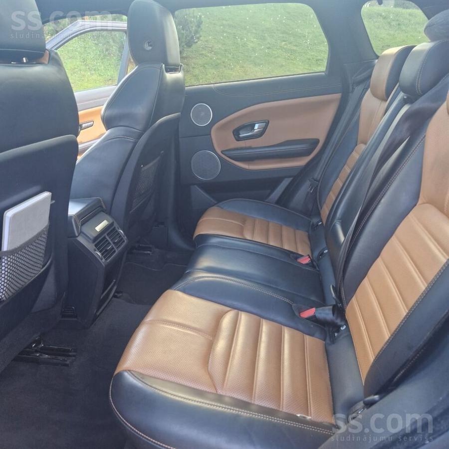 Grey Land Rover Range Rover Evoque 2016 in Rezekne, with an engine capacity of 2.00 L and mileage of 155 thousand km for 13400 €, photo 5 on AUTOMOTO.COM.LV