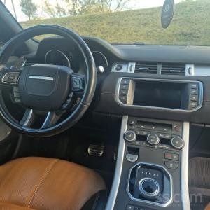 Grey Land Rover Range Rover Evoque 2016 in Rezekne, with an engine capacity of 2.00 L and mileage of 155 thousand km for 13400 €, photo 7 on AUTOMOTO.COM.LV