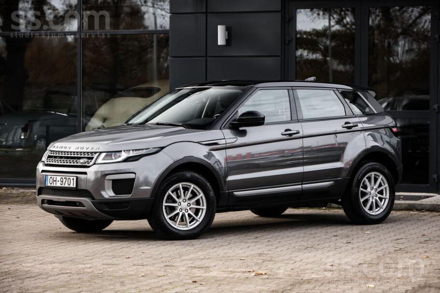 Grey Land Rover Range Rover Evoque 2017 in Jelgava, with an engine capacity of 2.00 L and mileage of 162 thousand km for 13750 €, photo 3 on AUTOMOTO.COM.LV