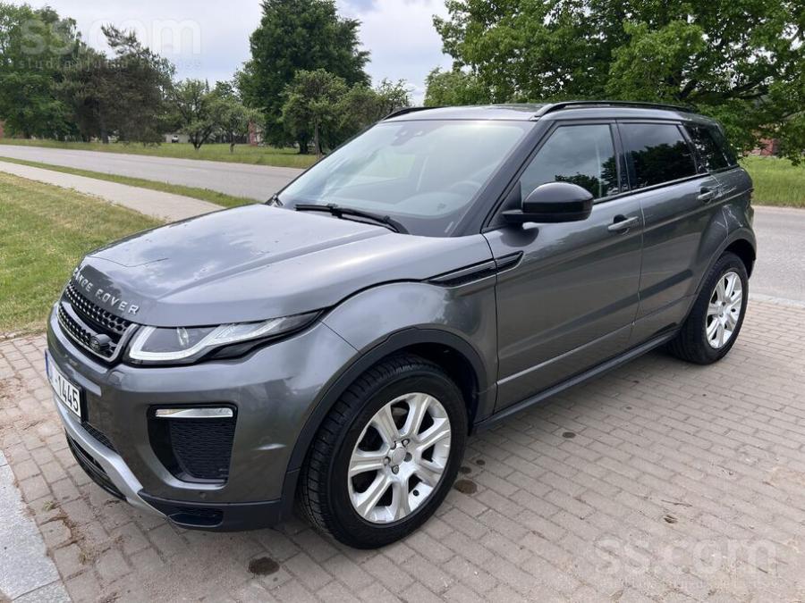 Pelēks Land Rover Range Rover Evoque 2017 Limbaži, ar dzinēja tilpumu 2.00 L un nobraukumu 158 tūkst. km par 13950 €, foto 1 vietnē AUTOMOTO.COM.LV